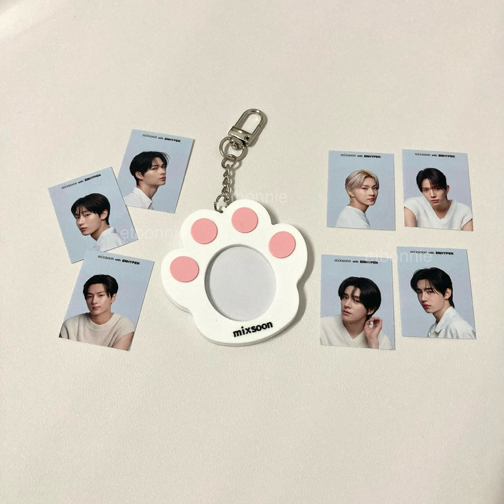 Keyring + ENHYPEN PHOTO ID mixsoon with | Shopee Philippines