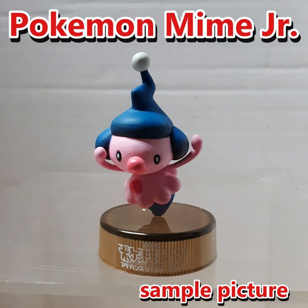 Pokemon Mime Jr. Bottle Cap Figure Kaiyodo Japan RARE 2005 Vintage ...
