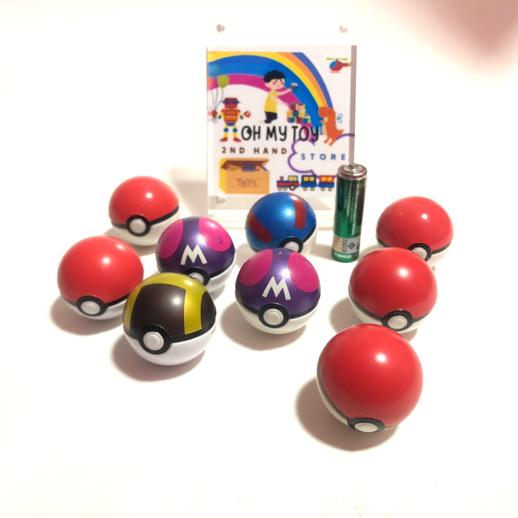 Bikkura Egg Pocket Monster Ball Collection Tamago Pokemon Model ...