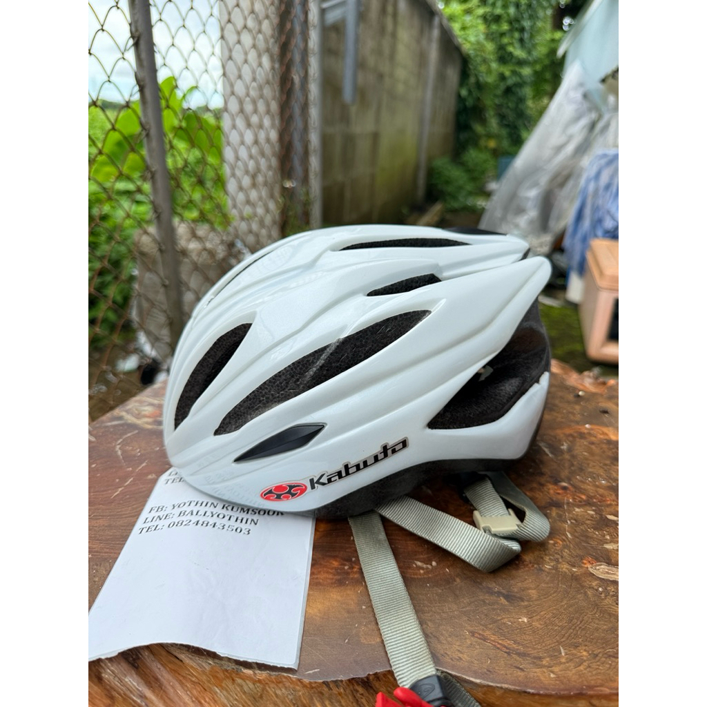 Used OGK KABUTO Bicycle Helmet From Japan M/L Site Condition Has Some ...
