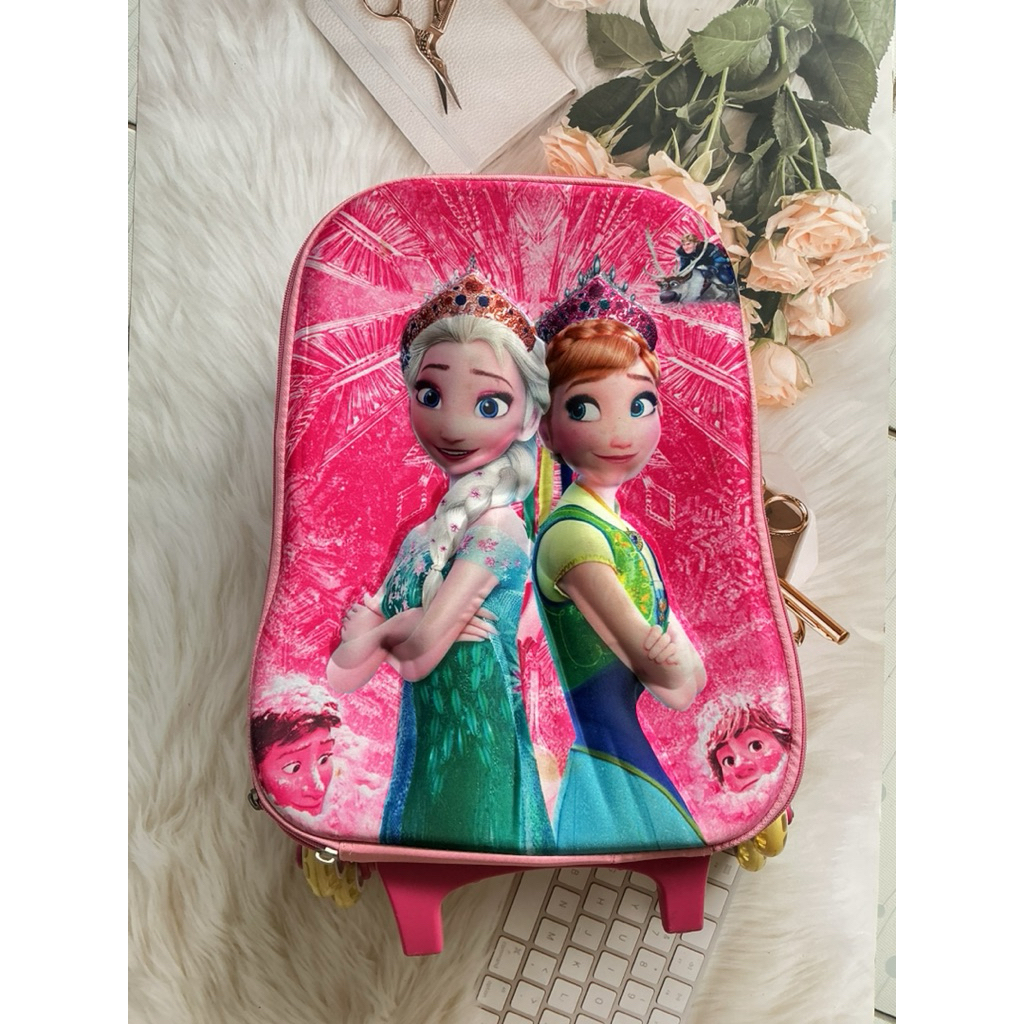 Elsa's Daughter's Trolley Bag (Defective Sister Please Read The Details ...