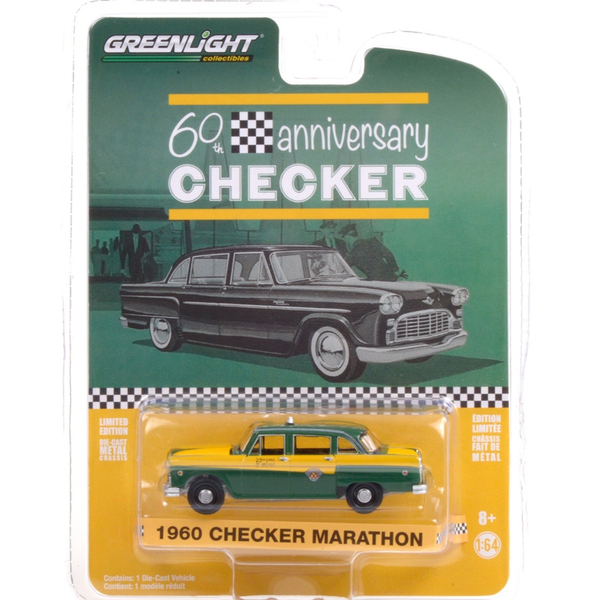 Greenlight | 1960 Checker Marathon A11-60 Years Scale 1/64 28060 ...
