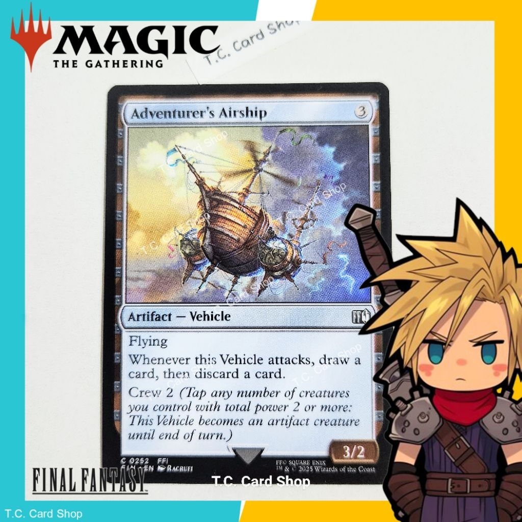 Adventurer's Airship-C0252-Final Fantasy-Magic the Gathering (MTG ...