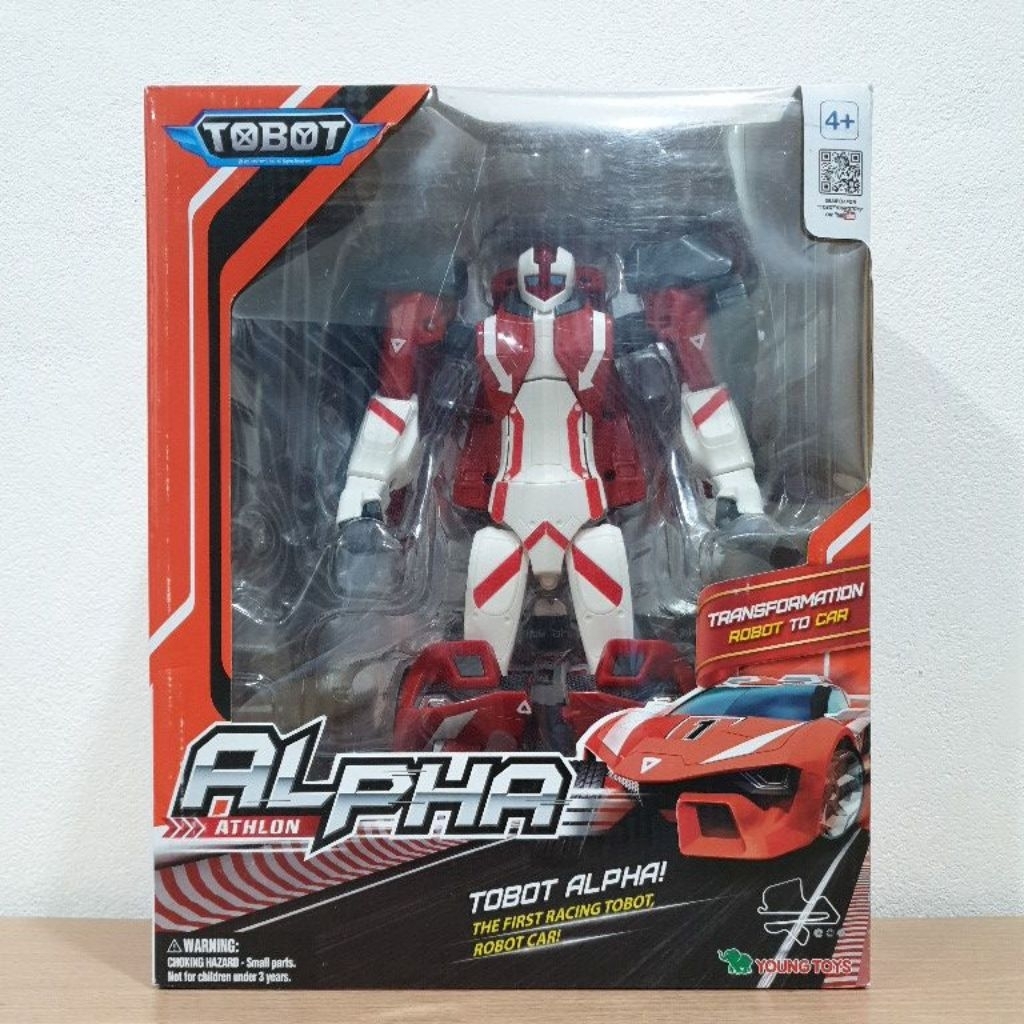 Tobot [Defect] Athlon Alpha Transformable Robot Young Toys | Shopee ...
