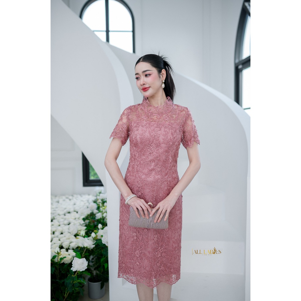 All Ladies Hiend Lace Dress Floating Loofah | Shopee Philippines