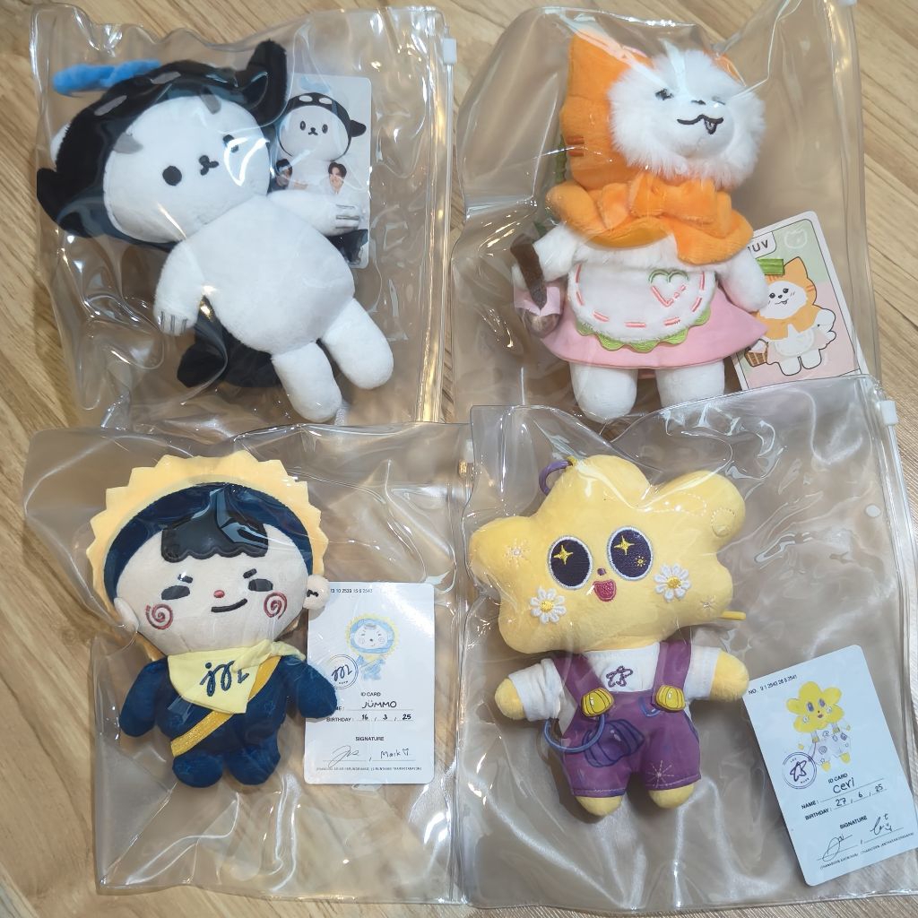 GMMTV Doll Keychain | Polcasan MuvMuv Jummo Wesley Ceri | Shopee ...