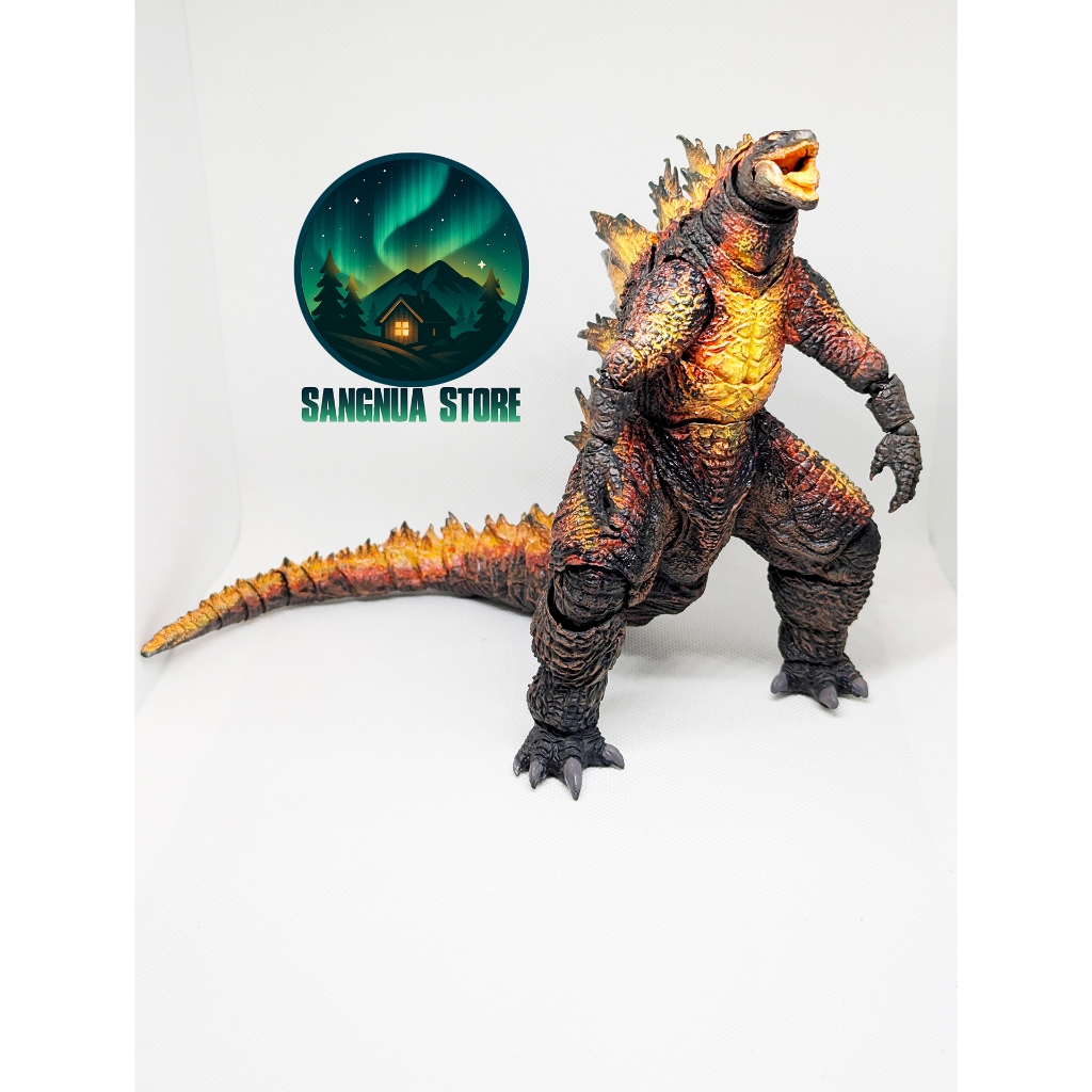 Godzilla 2019 Repaint Inspire Burning 1995 Blacklight | Shopee Philippines