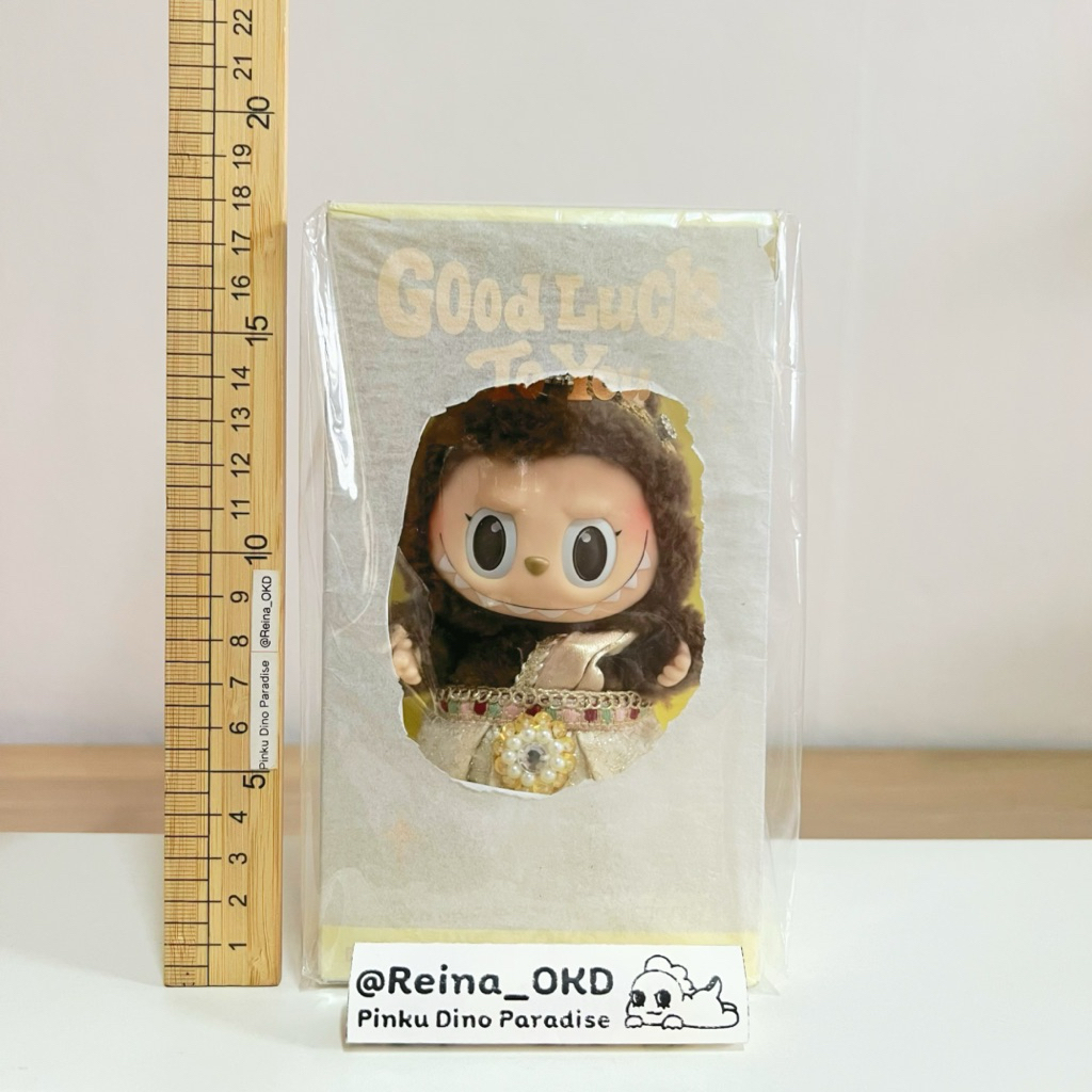 New Laboo Boo Thai Sbai Doll Keychain THE MONSTER LABUBU GOOD LUCK TO ...