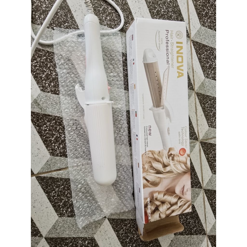 Straight Hair Iron + Express Delivery Roll | Shopee Philippines