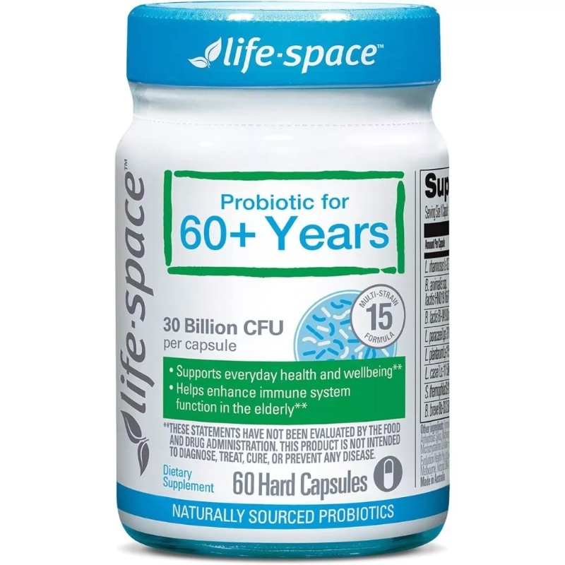 Life Space Probiotic For 60+ Probiotics 60+ Years Exp.05/2027 | Shopee ...
