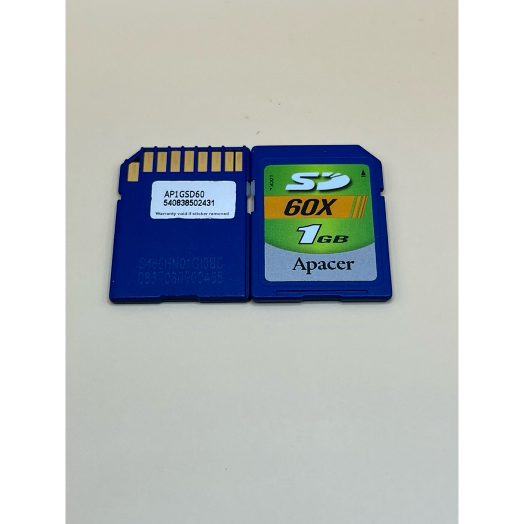 Original SD card 1 GB Capacity Brand Apacer | Shopee Philippines