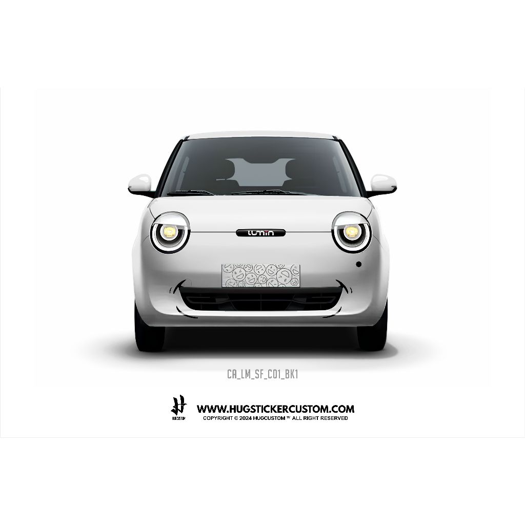 Hugsticker Changan Lumin Car Front Sticker Grade 3M Premium | Shopee ...