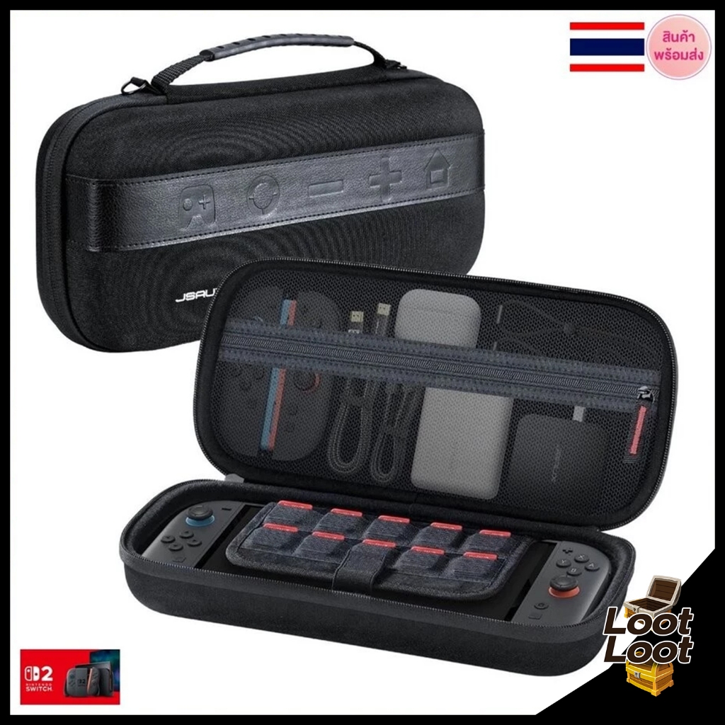 JSAUX Bag With Shoulder Strap For Nintendo Switch 2 (2025 Model) BG0122 ...