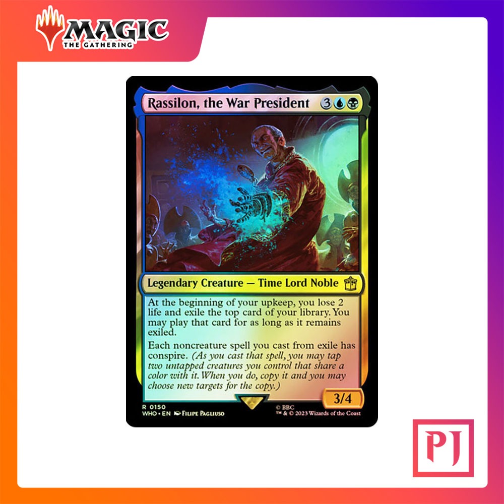[MTG] Rassilon the War President [WHO] [MULTI] [RARE] [FOIL] [ENG ...