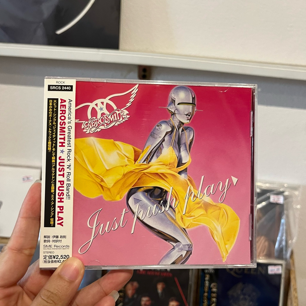 CD Aerosmith-Just Push Play (JP 2001) | Shopee Philippines