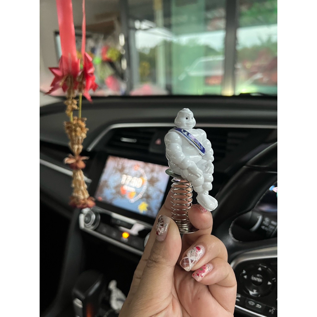 Michelin Mini Spring With Cute And Bouncy Car Console With Glue Ready ...