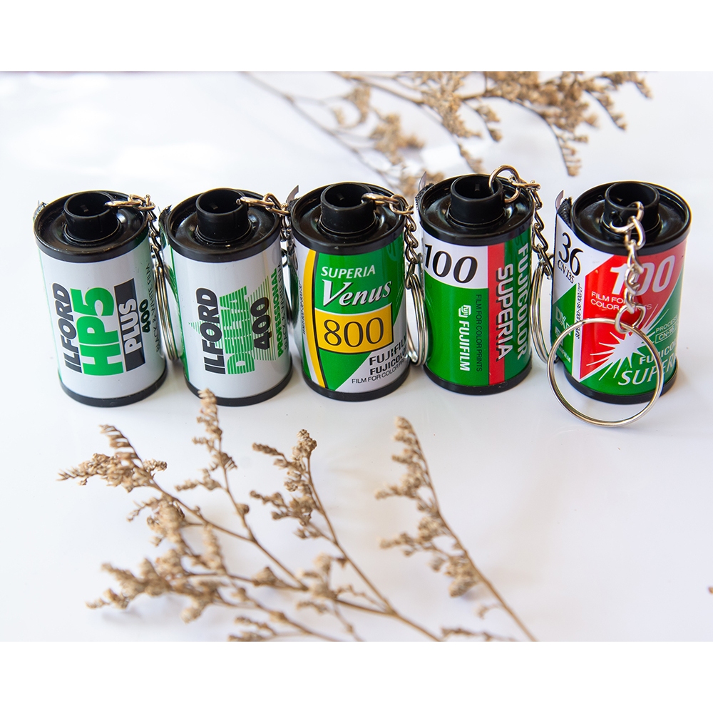 Film Roll Keychain Lock Rare Pattern Green Tone | Shopee Philippines