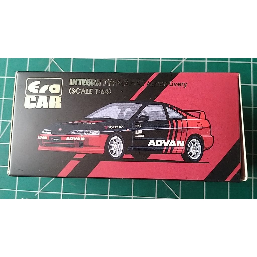 Era car Honda Integra Type-R DC2 Advan Livery With Racing Figure ...