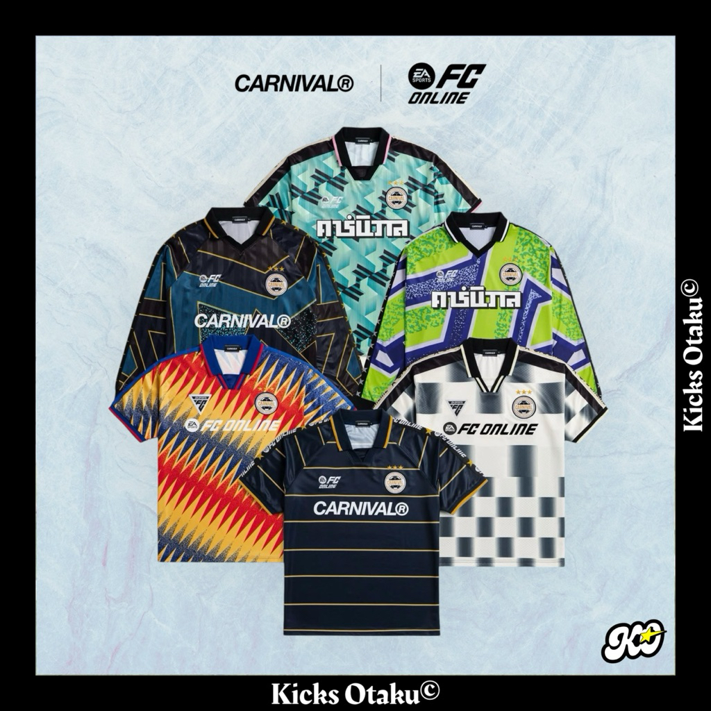 CARNIVAL x FC ONLINE 2025 Collection Football Shirt | Shopee Philippines