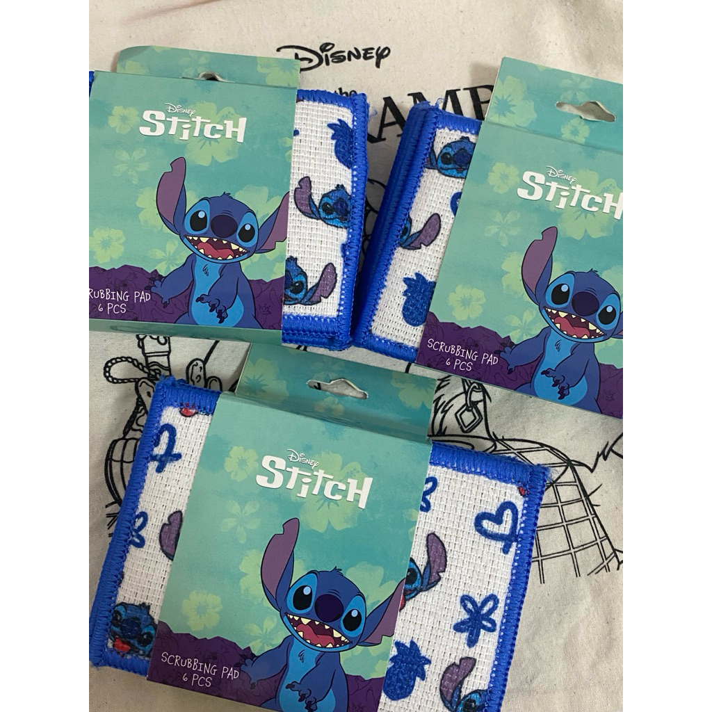 Multipurpose Sponge stitch disney Pattern | Shopee Philippines