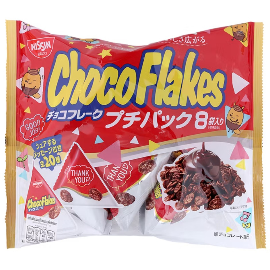 Nissin Choco Flakes Imported From Japan 1 Pack There Are 7 Sachets Net ...