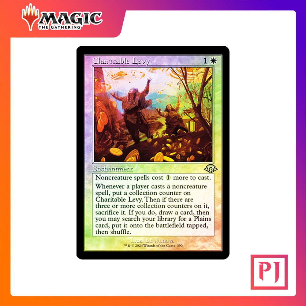 [MTG] Charitable Levy (Retro Frame) [MH3] [WHITE] [UNCOM] [FOIL] [ENG ...