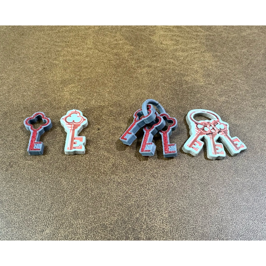 [Plastic] Castle Combo Board Game: Key & CoinTokens-Tokens Upgrade Kit ...