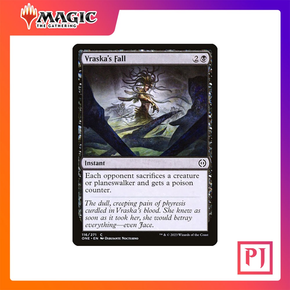 [MTG] Vraska's Fall [ONE] [BLACK] [COMMON] [ENG] (Magic Card/Magic the ...