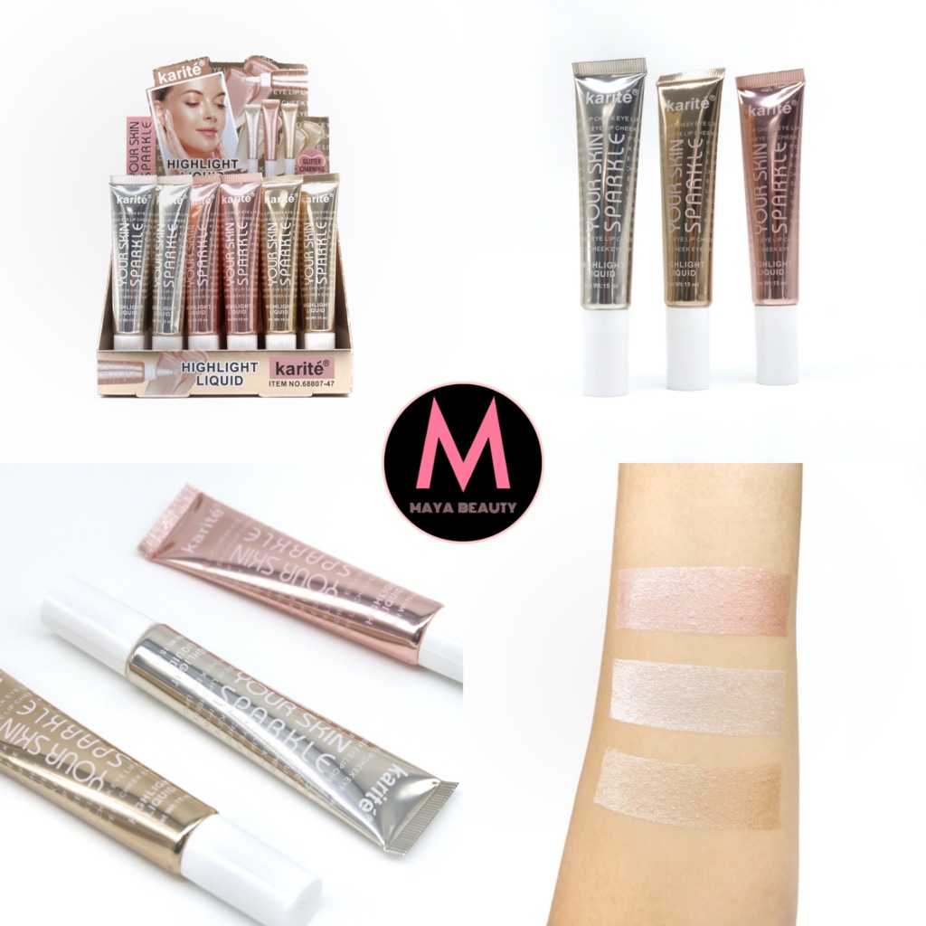 {24 Tubes} Karite Your Skin Sparkle Highlight Liquid Shimmer ...
