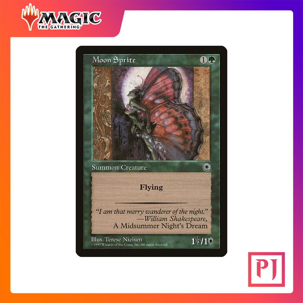 [MTG] Moon Sprite [P01] [GREEN] [COMMON] [NORMAL] [ENG] (Magic Card ...