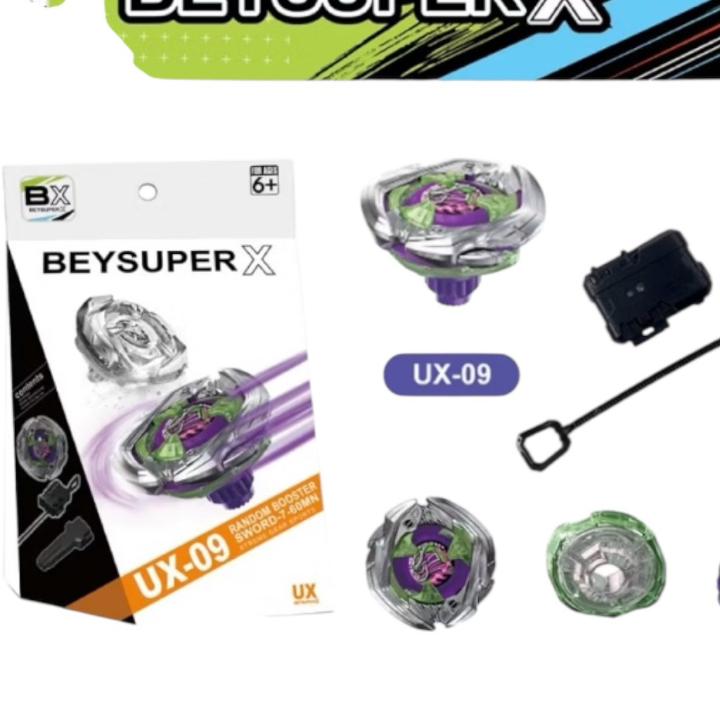 Beyblade beysuper X Model ux-09 Is A Gear Sports That Focuses On Fast ...