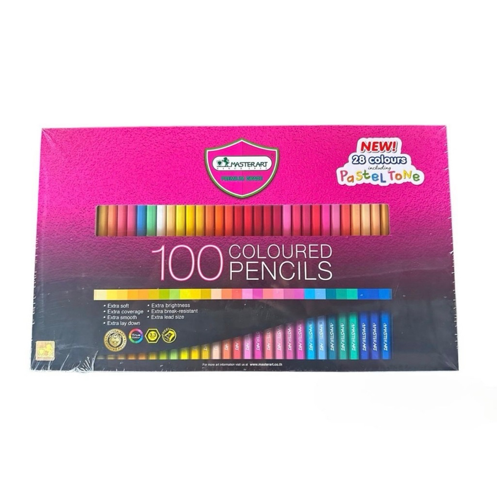 Master Art Wood Colour 100 Colors | Shopee Philippines