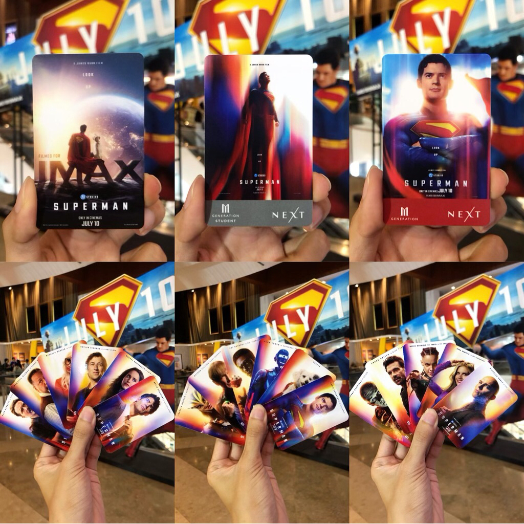 Collection Cards And Superman Card Sets IMAX Collectible And Character ...