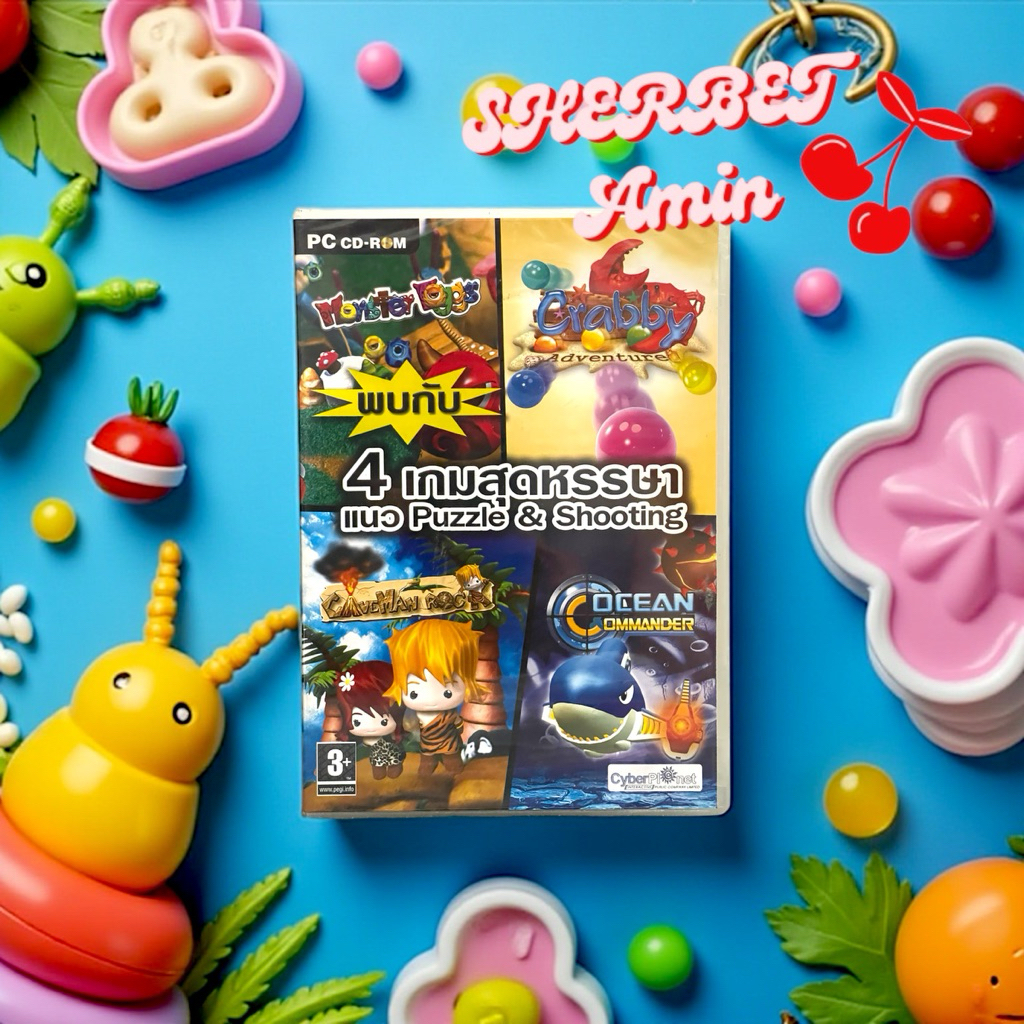 New pc Game Disc/4 Fun Games Puzzle & Shooting Style | Shopee Philippines