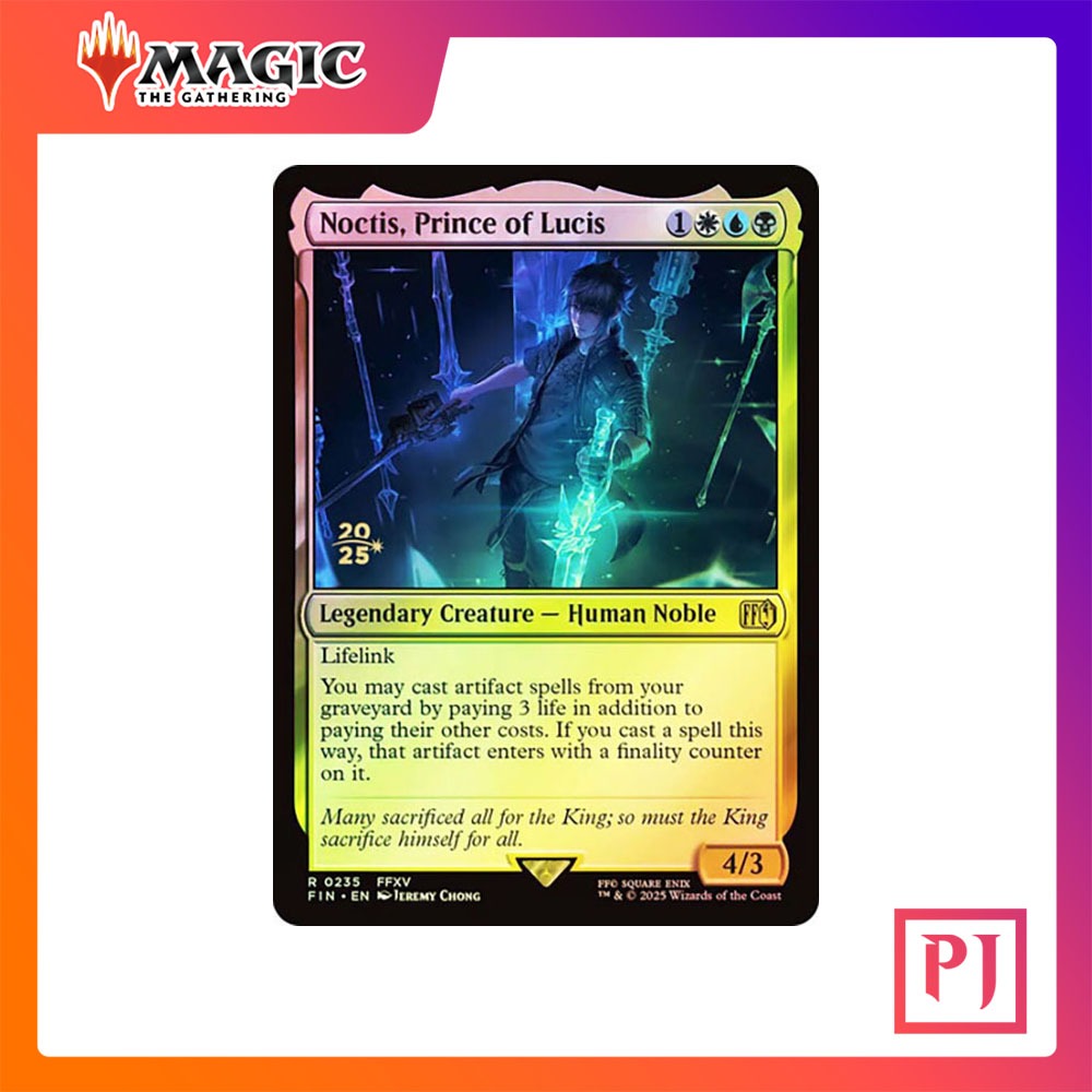 [MTG] Noctis Prince of Lucis (Prerelease) [FIN] [MULTI] [RARE] [FOIL ...