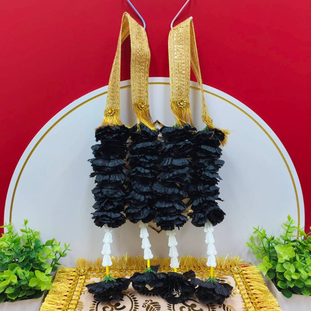 Black Marigold Garland Rahu Dedicated Lanyard 30 Cm Long | Shopee ...