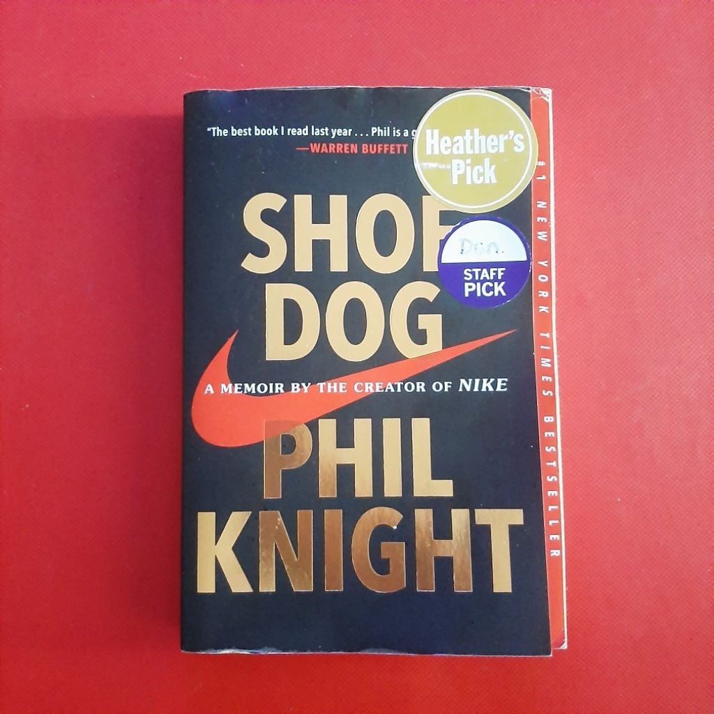 SHOE DOGA Memoir by the Creator of Nike PHIL KNIGHT Second Hand Book Language | Shopee Philippines