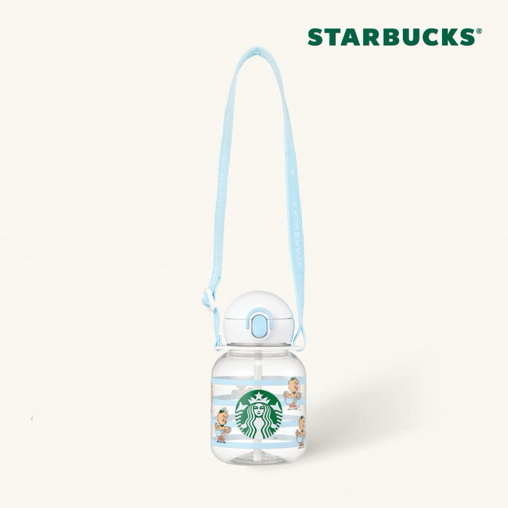 [Bébédepino x Starbucks] Bruni Sky Cold Cup with Straw – 458ml | Shopee ...