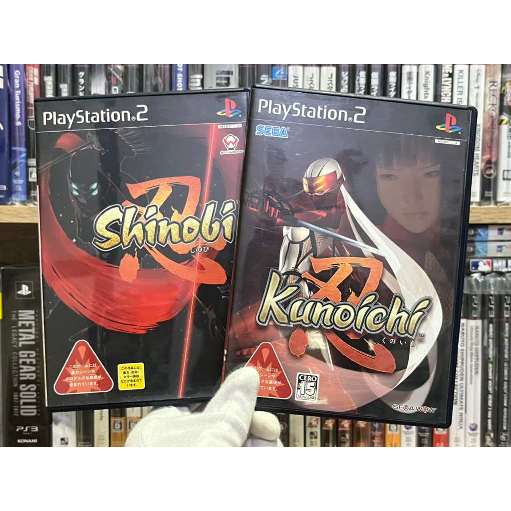 Ps2-Shinobi + Kunoichi (Original Disc) | Shopee Philippines