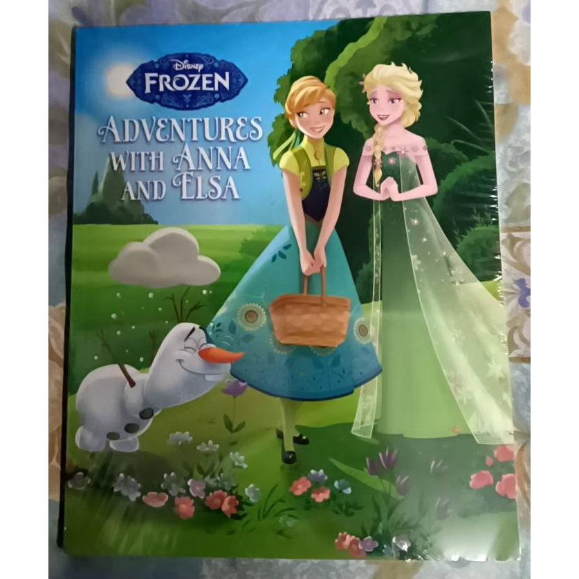 (New) Disney Frozen Adventures with Anna and Elsa New Book First Hand ...