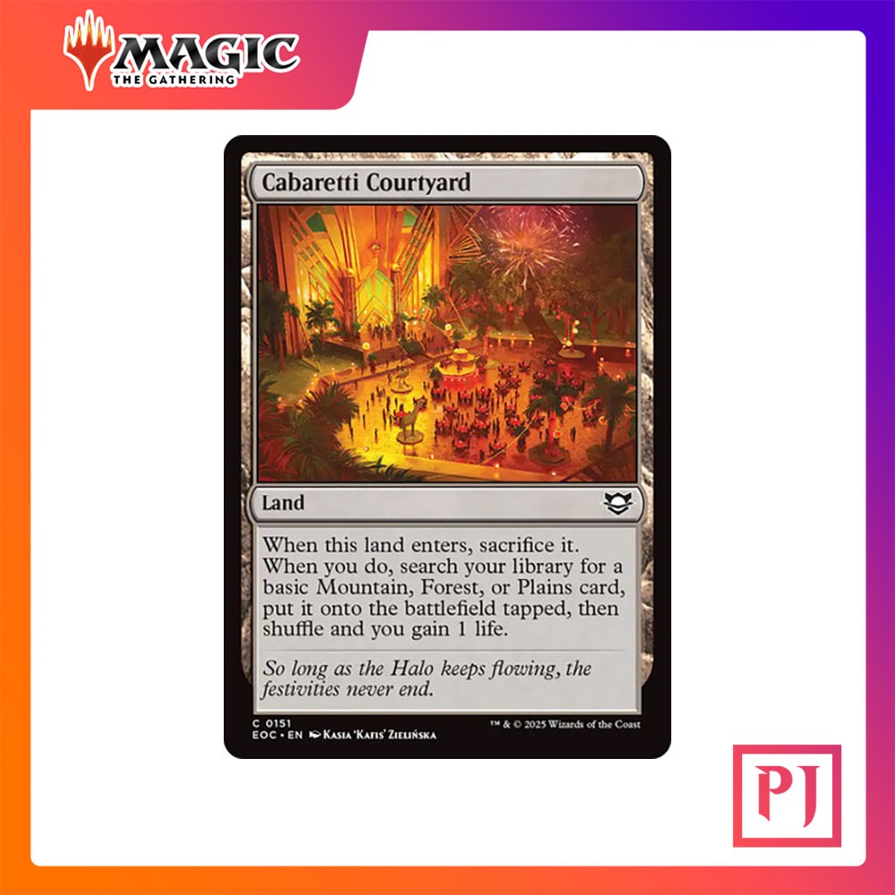 [MTG] Cabaretti Courtyard [EOC] [LAND] [COMMON] [NORMAL] [ENG] (Magic ...