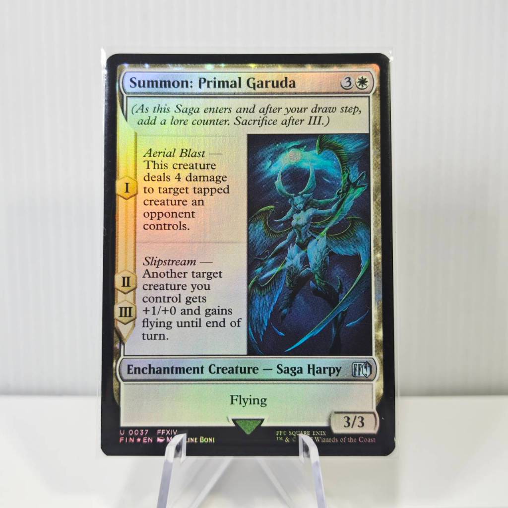 Foil-Summoner: Primal Garuda-Magic The Gathering FINAL FANTASY | Shopee ...
