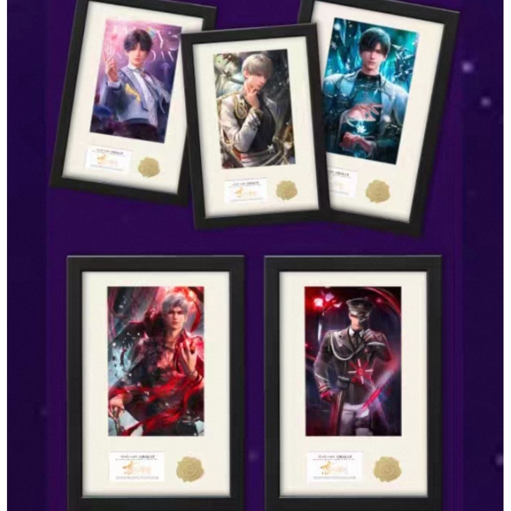 Trading Cards With Photo Frame•Love and Deepspace [20x30cm] | Shopee ...