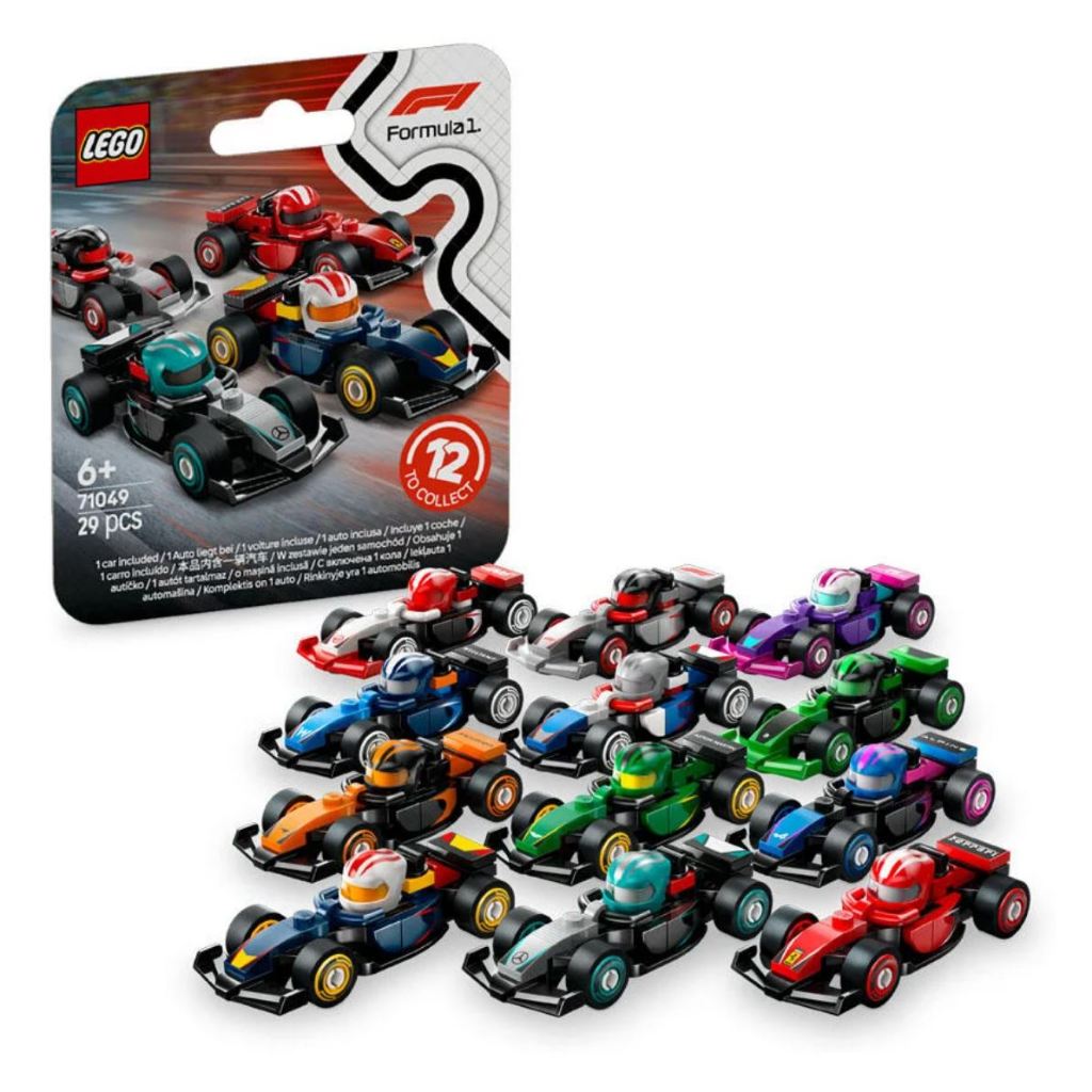 LEGO Minifigures F1 Collectible Race Cars 71049 (Full Set Of 12 Designs ...