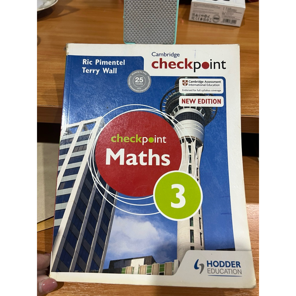 Cambridge Checkpoint Maths 3 (New Edition) By Ric Pimentel & Terry Wall ...