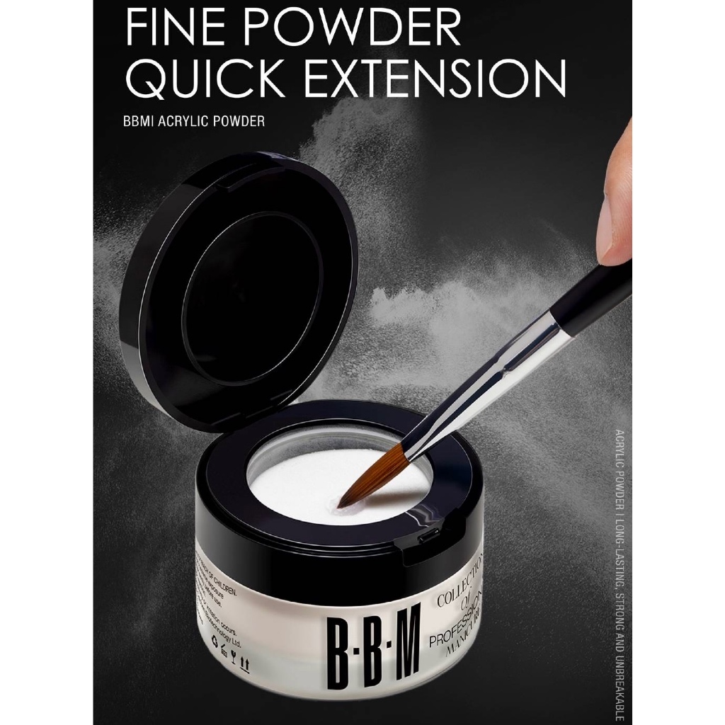 Multiple Options BBM Acrylic nail extension Liquid Monomer/Powder ...