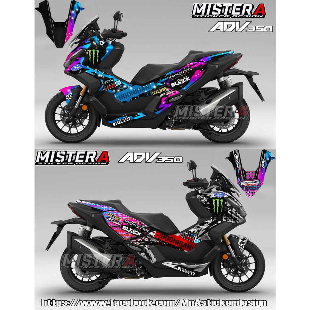 TT Bigbike Design Decal Sticker ADV350 KB43 | Shopee Philippines