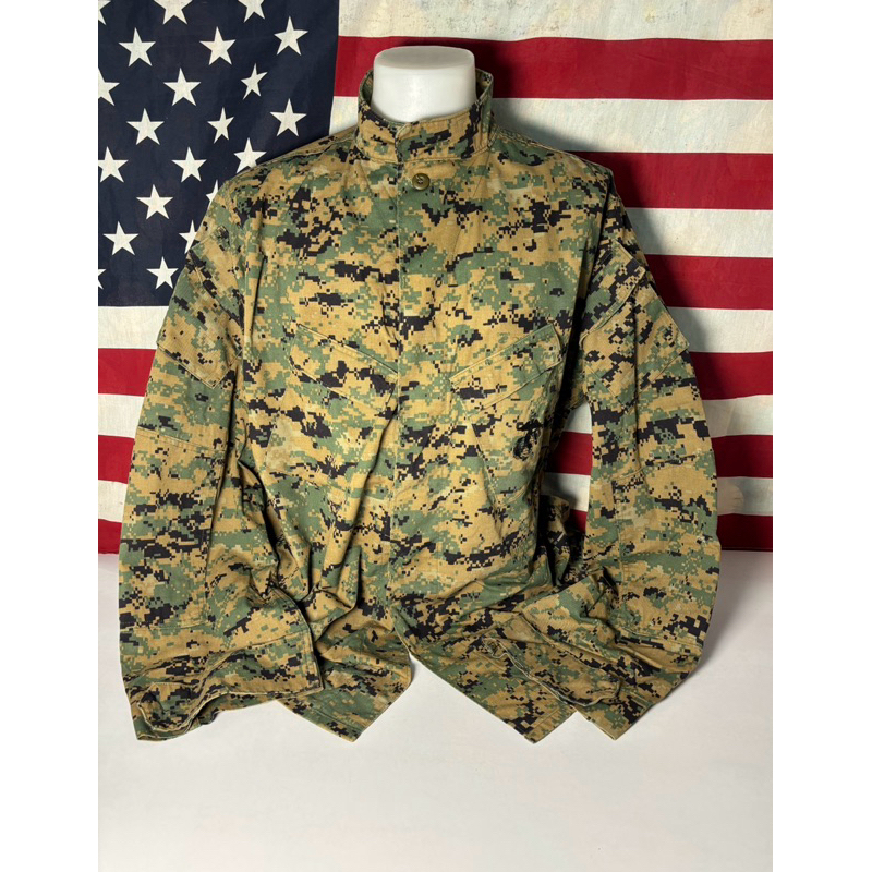 American Military Shirt: USMC: Digital Mapped Pattern Size: XL/Chest 50 ...
