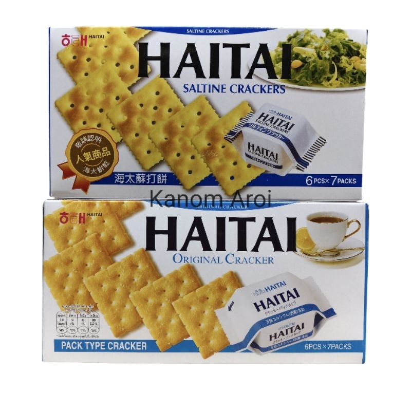 Haitai Original Cracker Flavor Crackers Saltine | Shopee Philippines