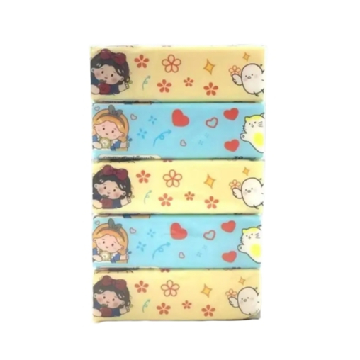 5 Packs Per Pack Dustless Tissue Paper Pop-Up Lint-Free Double Sheets 2 ...